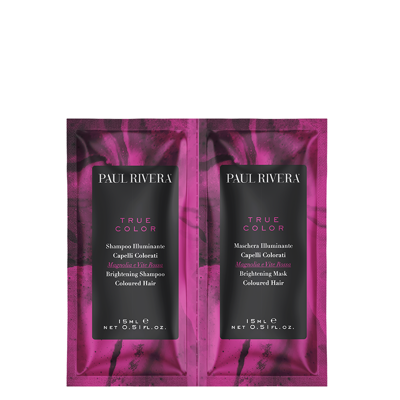 True Color - Shampoo + Maschera Illuminante 15 ml – Paul Rivera ...